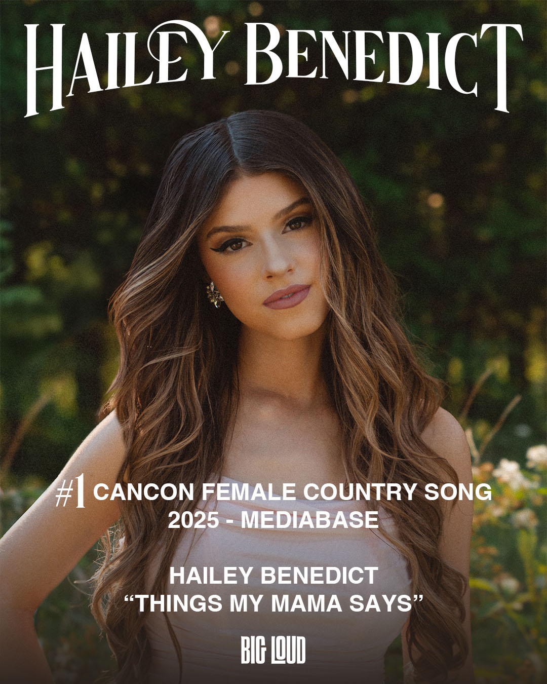 HAILEY BENEDICT’S ‘THINGS MY MAMA SAYS’ IS 2025’S MOST-PLAYED COUNTRY ...